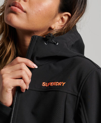 Code Trekker Hooded Softshell Jacket - Superdry