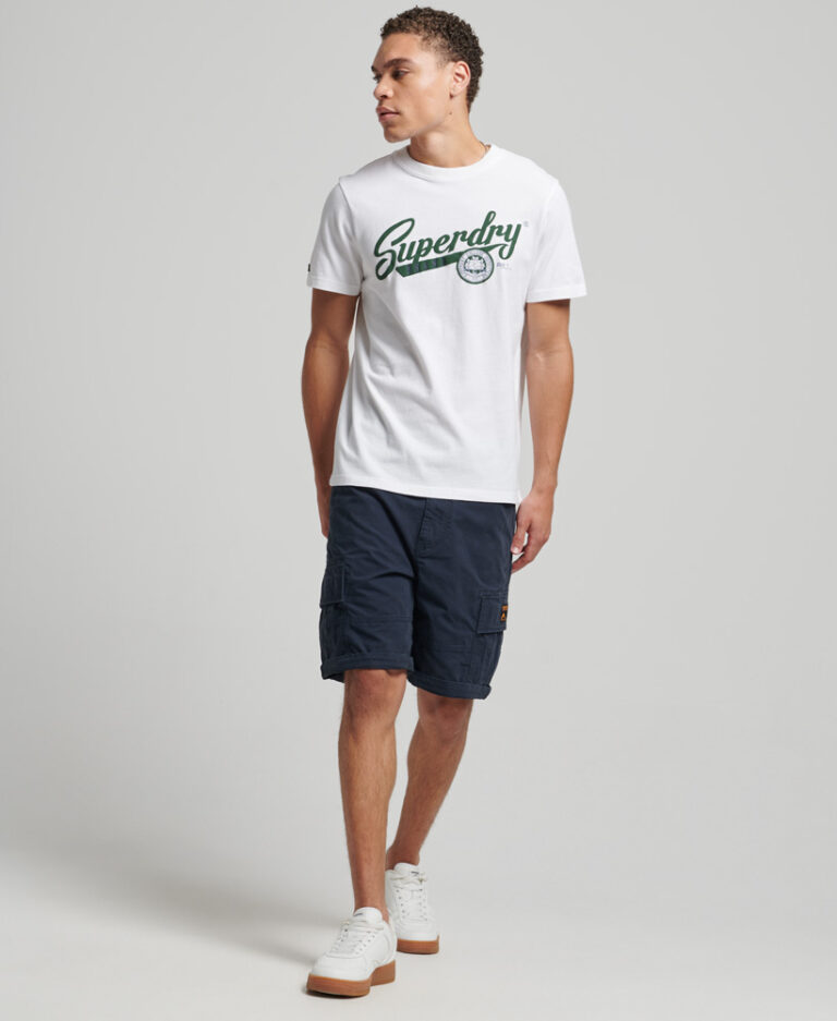 Vintage Scripted College T-Shirt - Superdry
