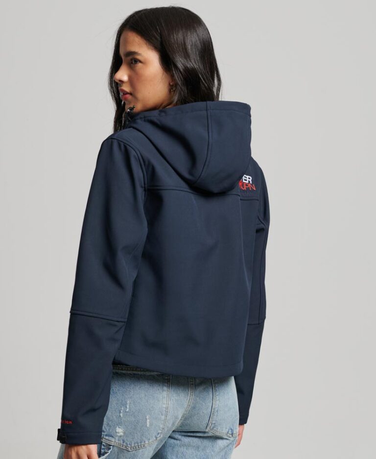 CODE Trekker Hooded Softshell Jacket - Superdry