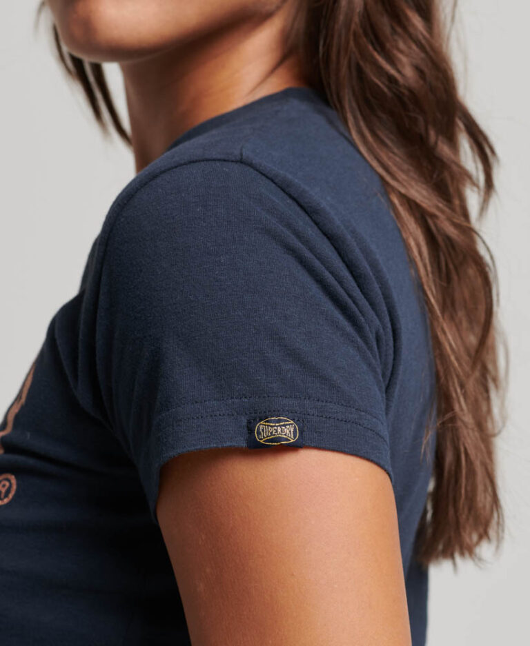 College Scripted Graphic T-Shirt - Superdry