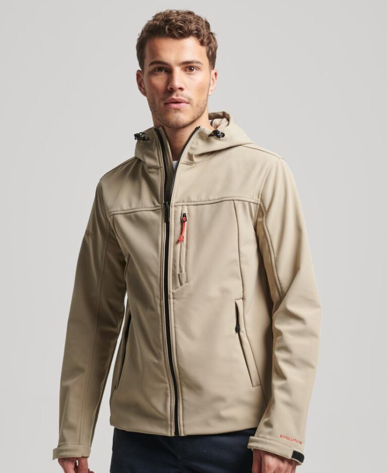 Hooded Soft Shell Jacket - Superdry