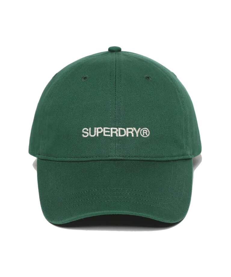 BASIC LOGO BALL CAP - GREEN - Superdry