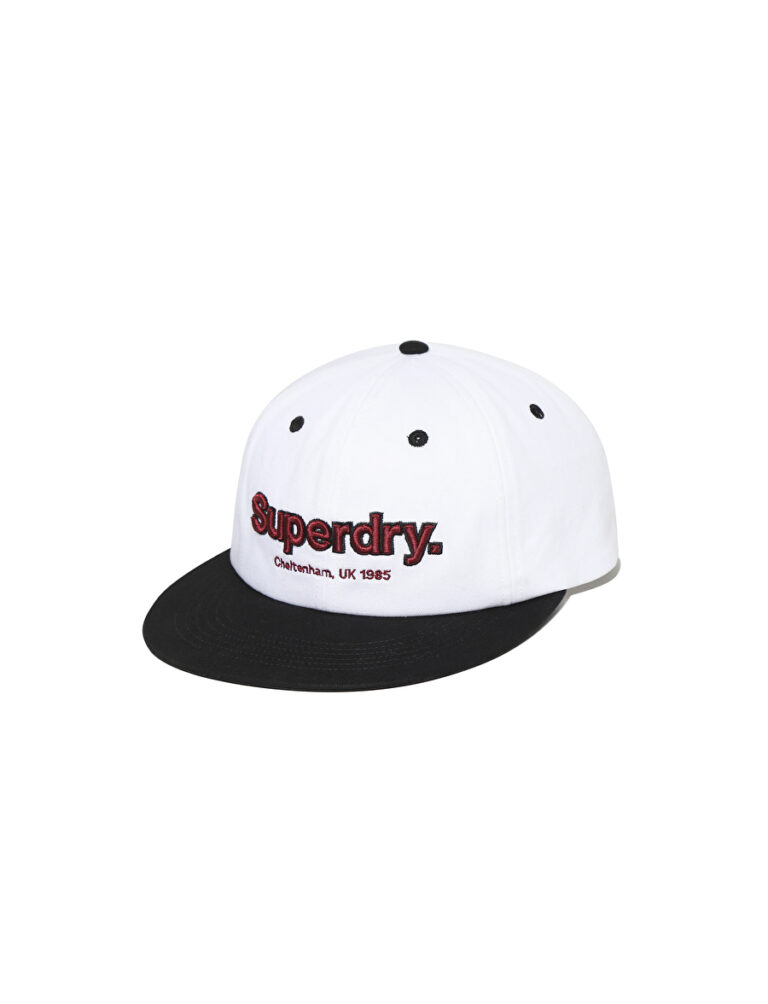 FLAT VISOR CAP - BLACK - Superdry