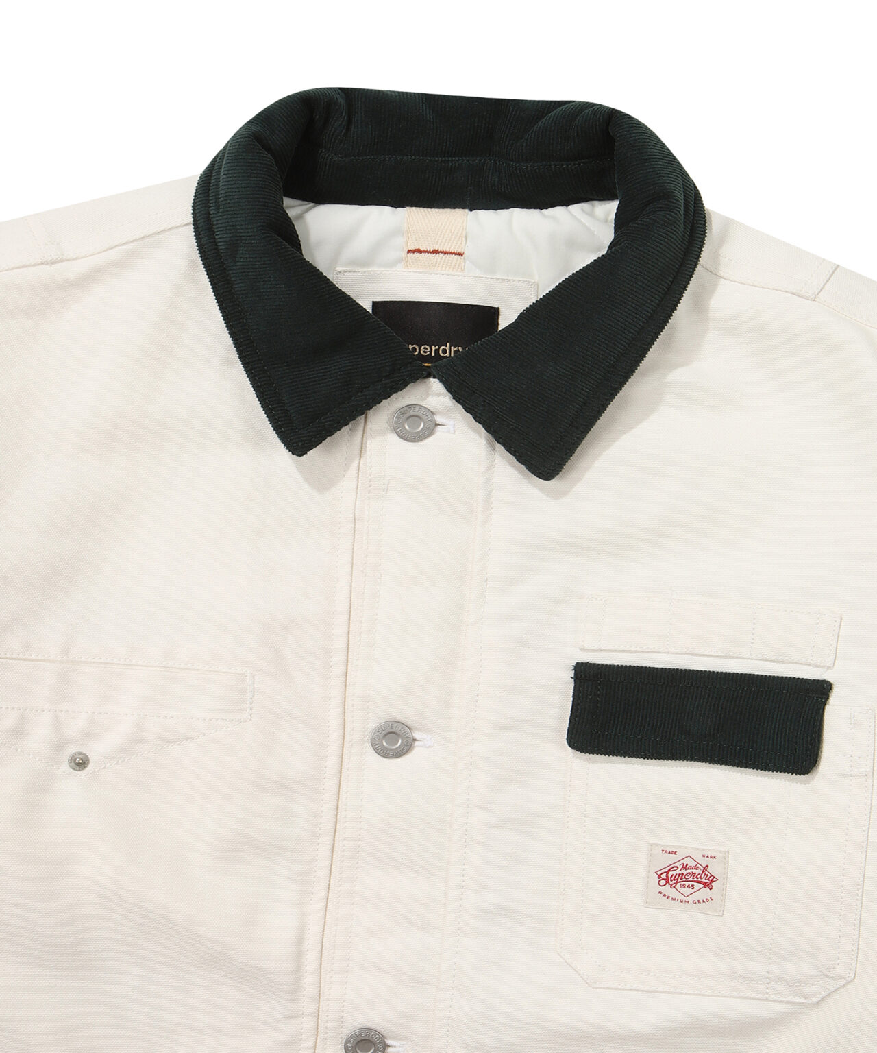 PADDED HUNTING JACKET - IVORY - Superdry