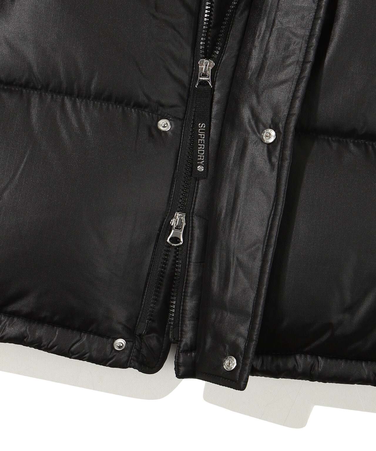 UNI PUFFER DUCK DOWN - BLACK - Superdry