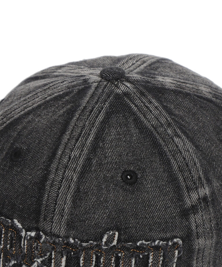 WASHED DENIM CAP - BLACK - Superdry