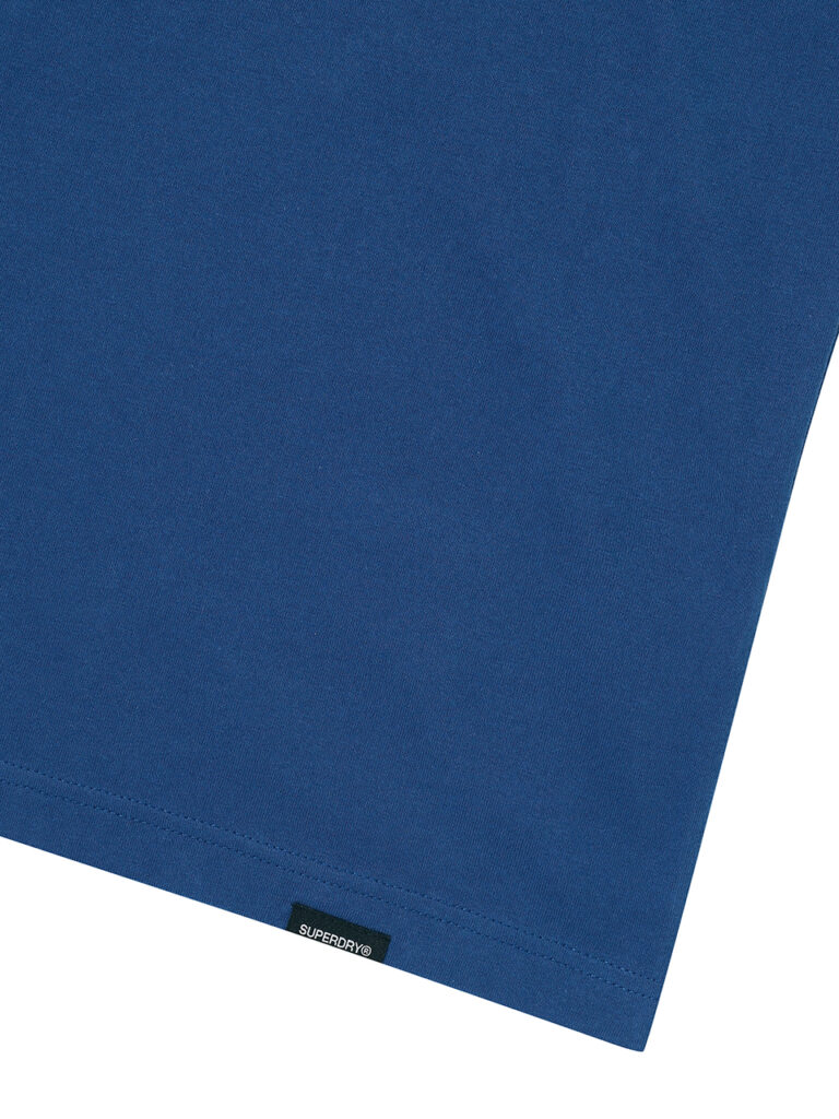 OVERLAP GRAPHIC T-SHIRT - D/BLUE - Superdry